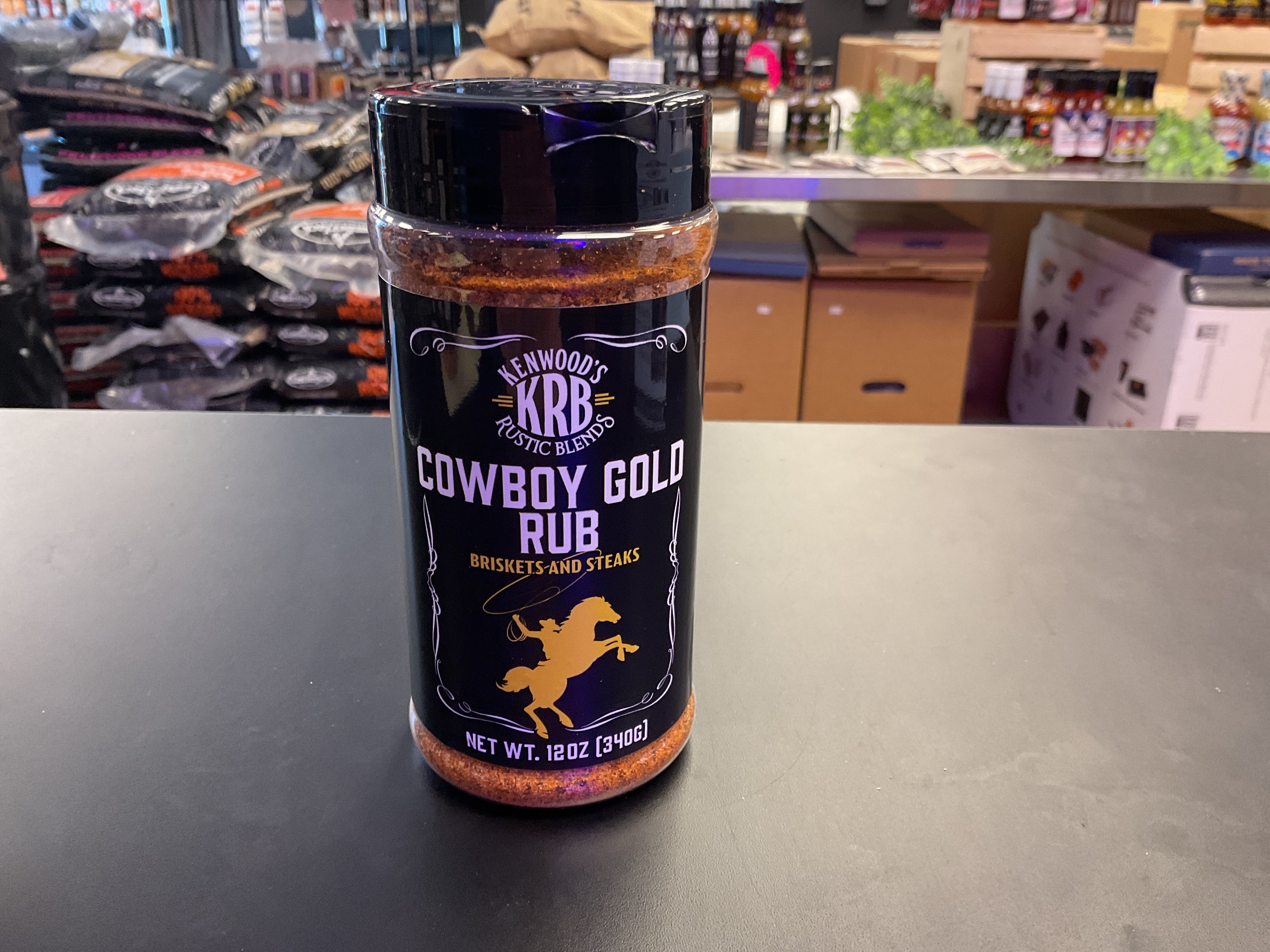Kenwood’s Rustic Blends Cowboy Gold Rub – bbqLAND